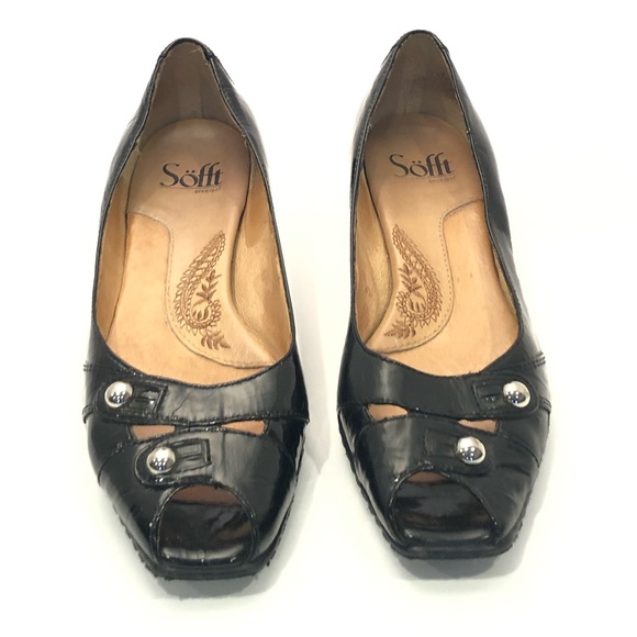 Sofft | Shoes | Sofft Leather Low Heel Pumps | Poshmark